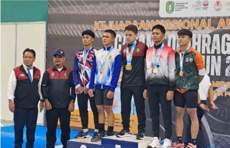 Bikin Bangga, Atlet Riau Kevin Sukses Rebut 3 Medali Emas Pada Kejurnas ...